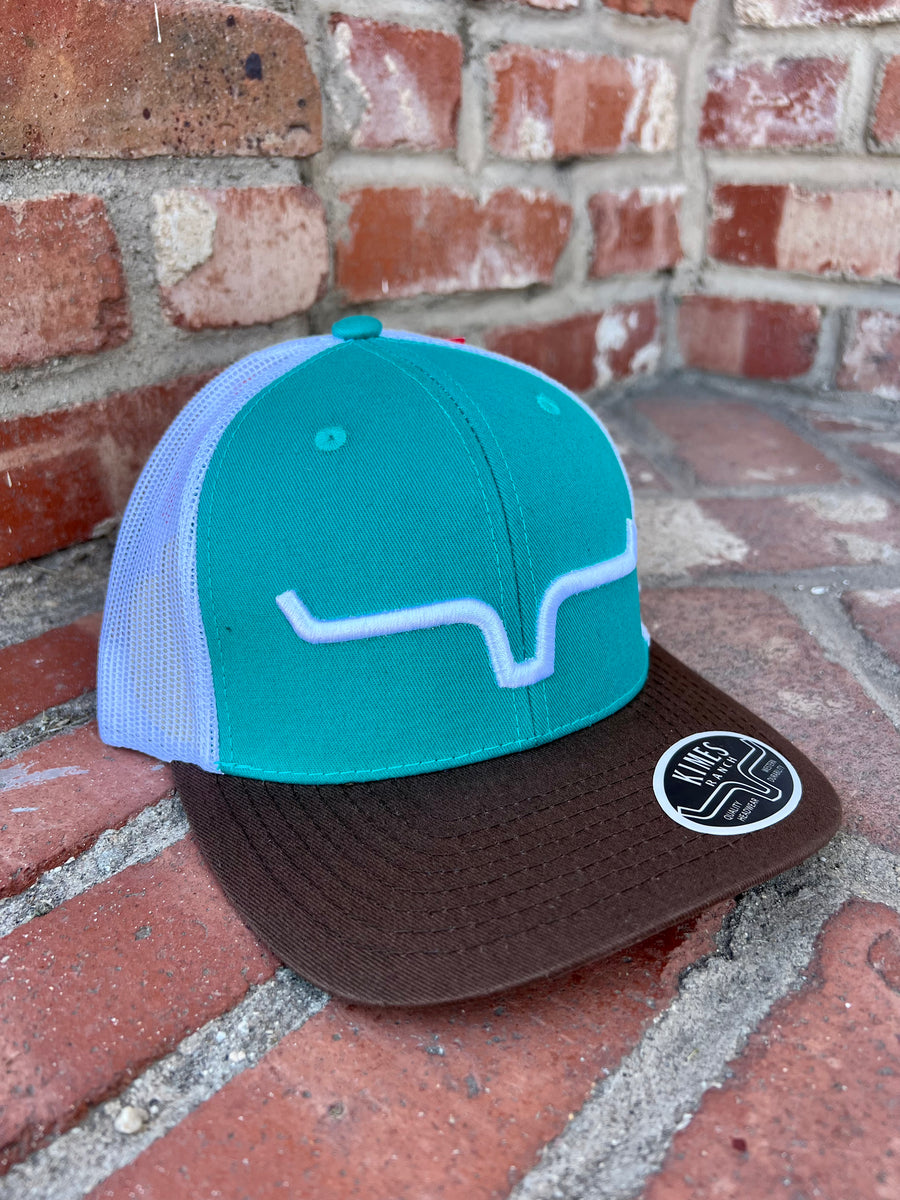 Split Teal Weekly Cap - Kimes Ranch – Shabby Ranch